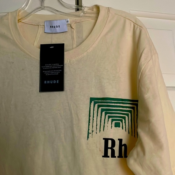 Rhude | Shirts | Nwt Rhude Brand Tee | Poshmark